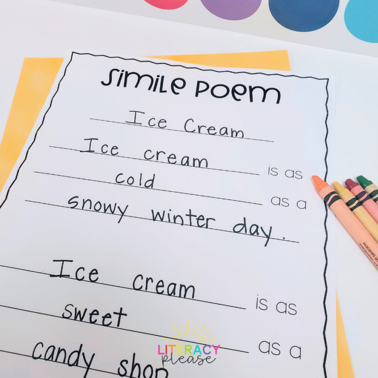 Poetry Activities for Kids to End the School Year - Literacy Please